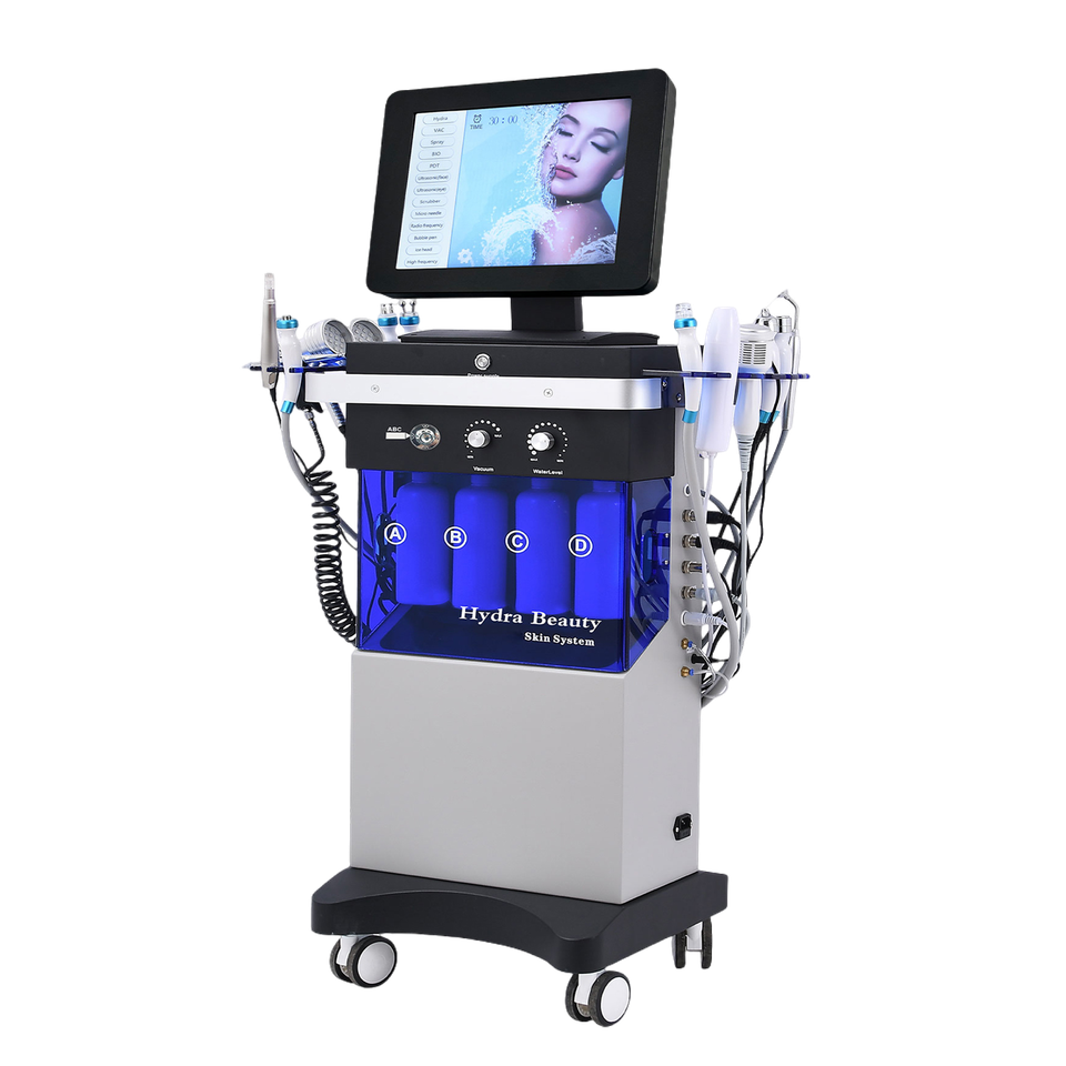 14 in 1 Hydra Spa Facial Beauty Machine Hydro Dermabrasion Skin ...