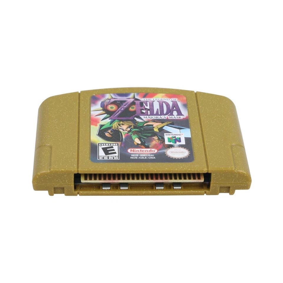 The Legend of Zelda Majora's Mask 1997 N64 Game Cartridge non-holo | eBay