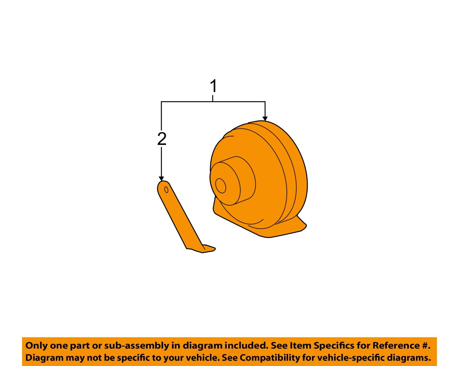 GM OEM Right-Horn 84594588 | eBay