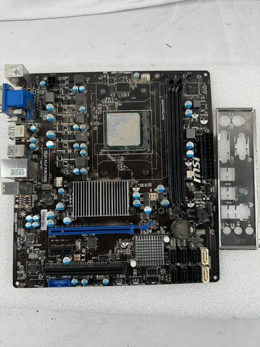 MSI 760GMA-P34(FX) Motherboard AM3+ Socket mATX DDR3 W/ **FX6300 CPU ...