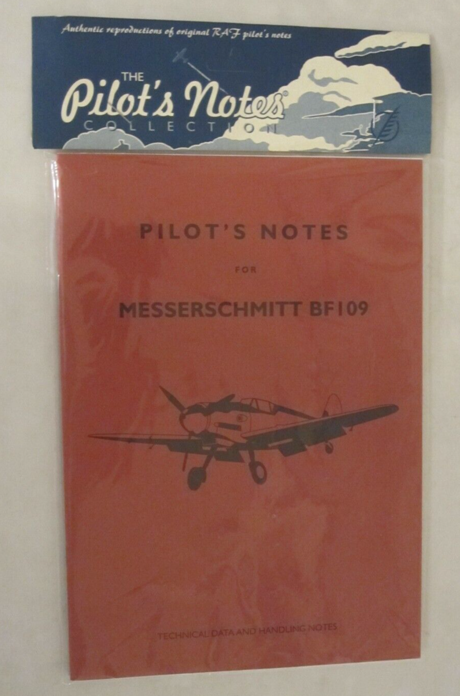 Messerschmitt 109 Pilot's Notes : Air Ministry Pilot's Notes by Air ...