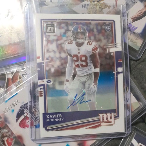 XAVIER MCKINNEY 2020 DONRUSS OPTIC ROOKIE AUTOGRAPH AUTO RC #88/99 | eBay