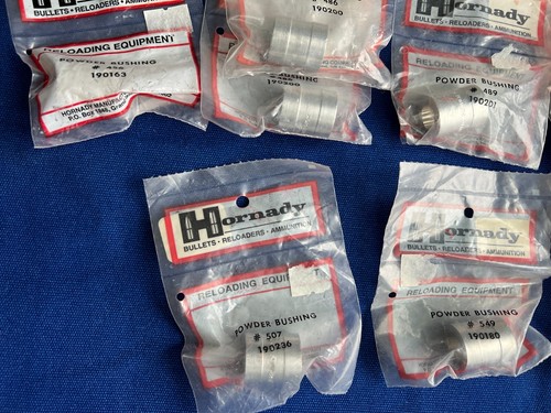 PACIFIC HORNADY POWDER CHARGE BUSHINGS FOR 366 AUTO SHOTSHELL RELOADING ...