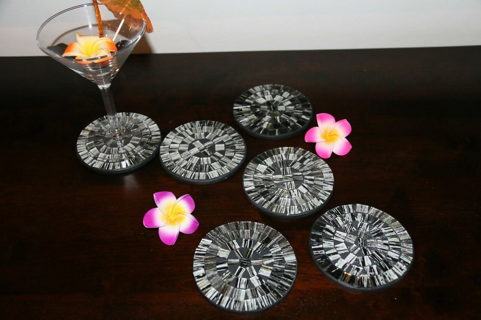 NEW Hand Crafted Balinese Mosaic Coasters - Bali Mosaic Coasters - MANY ...