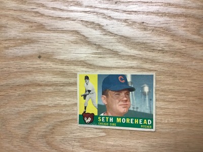 1960 Topps Baseball Seth Morehead Chicago Cubs Card #504 | eBay