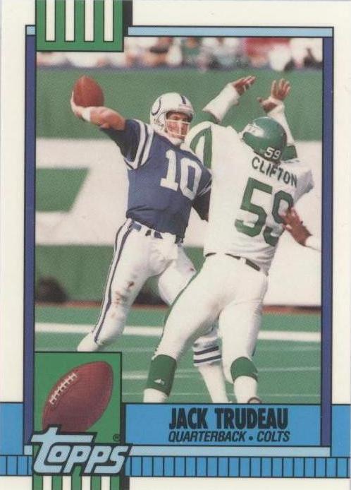 1990 Topps - Jack Trudeau #303 Collector's Edition (Tiffany) for sale ...