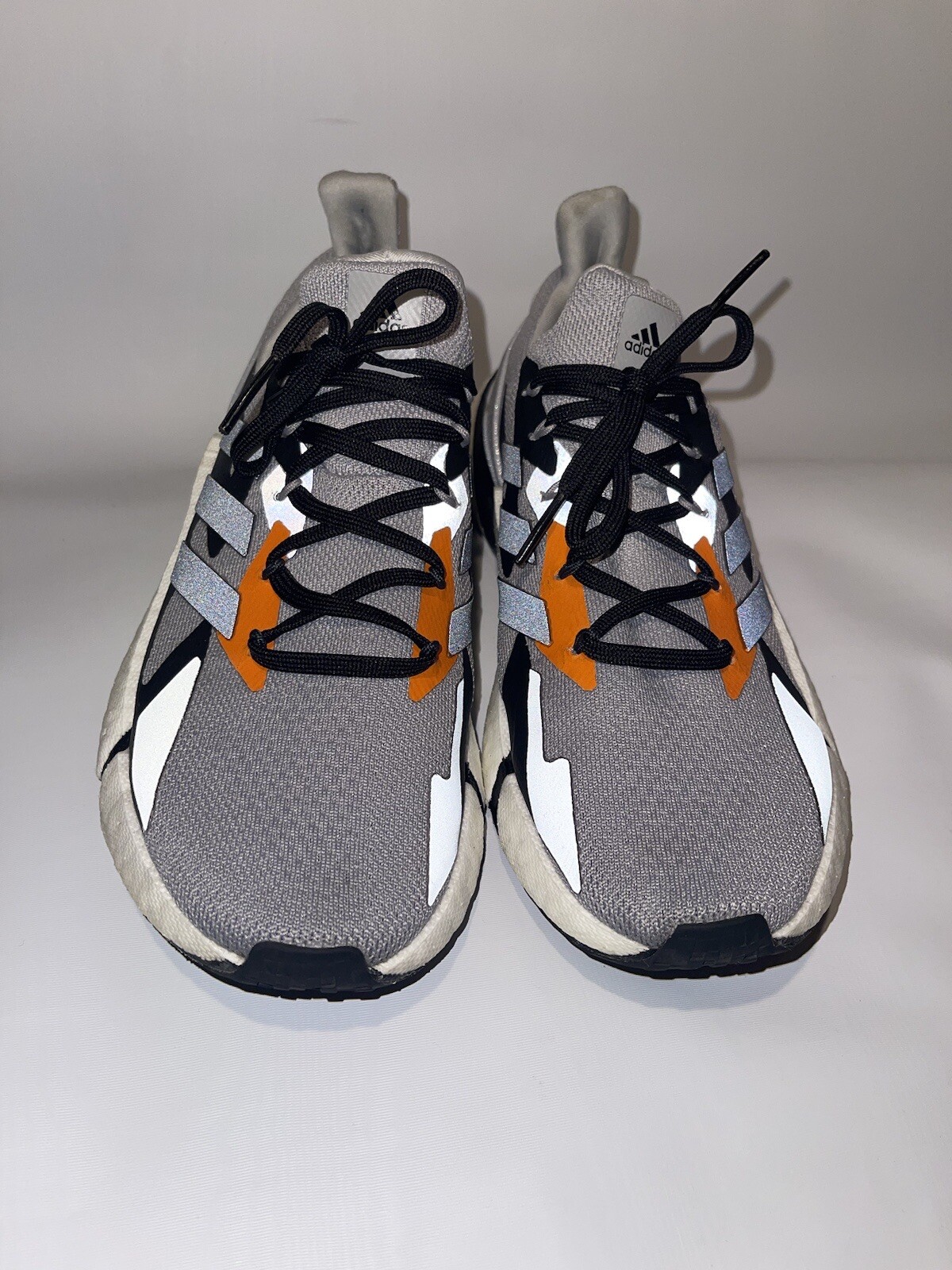 Adidas X9000L4 Boost Running Sneakers Shoes Grey Metallic Orange FW8414 ...