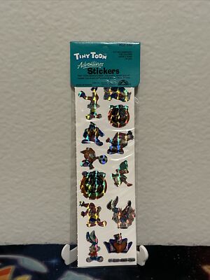 Sealed New Vintage 1995 Warner Bros Tiny Toon Adventures Stickers- Rare ...