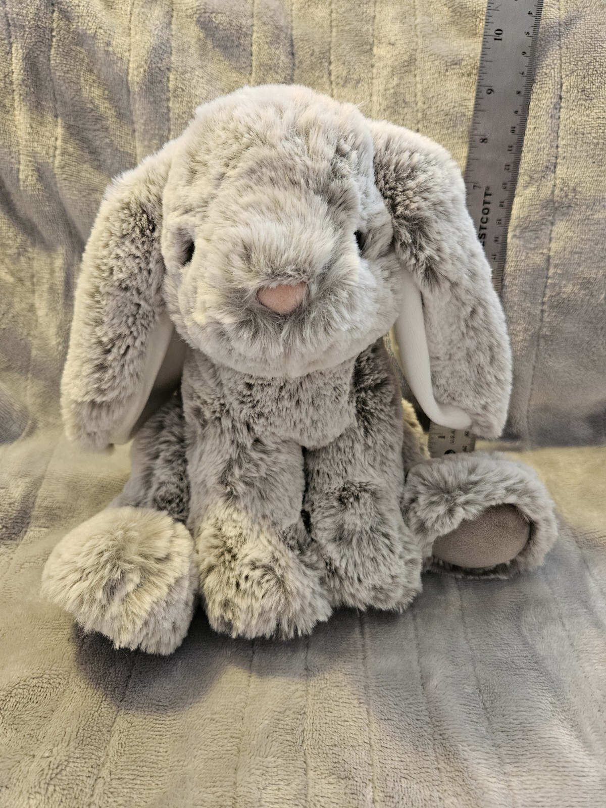 Douglas Stormie Soft Gray Bunny Softie Plush Stuffed Animal, 8" | eBay