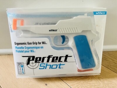 Nyko Perfect Shot Pistol Gun Controller Nintendo Wii Video Game ...