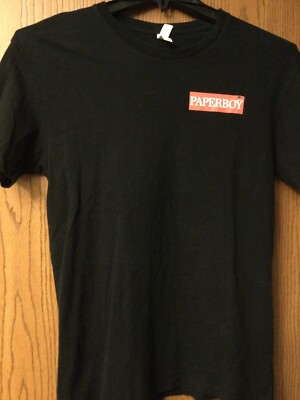 Paperboy - Japan Black Shirt. | eBay