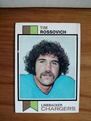 TIM ROSSOVICH 1973 Topps Football #403 FREE SHIPPING | eBay