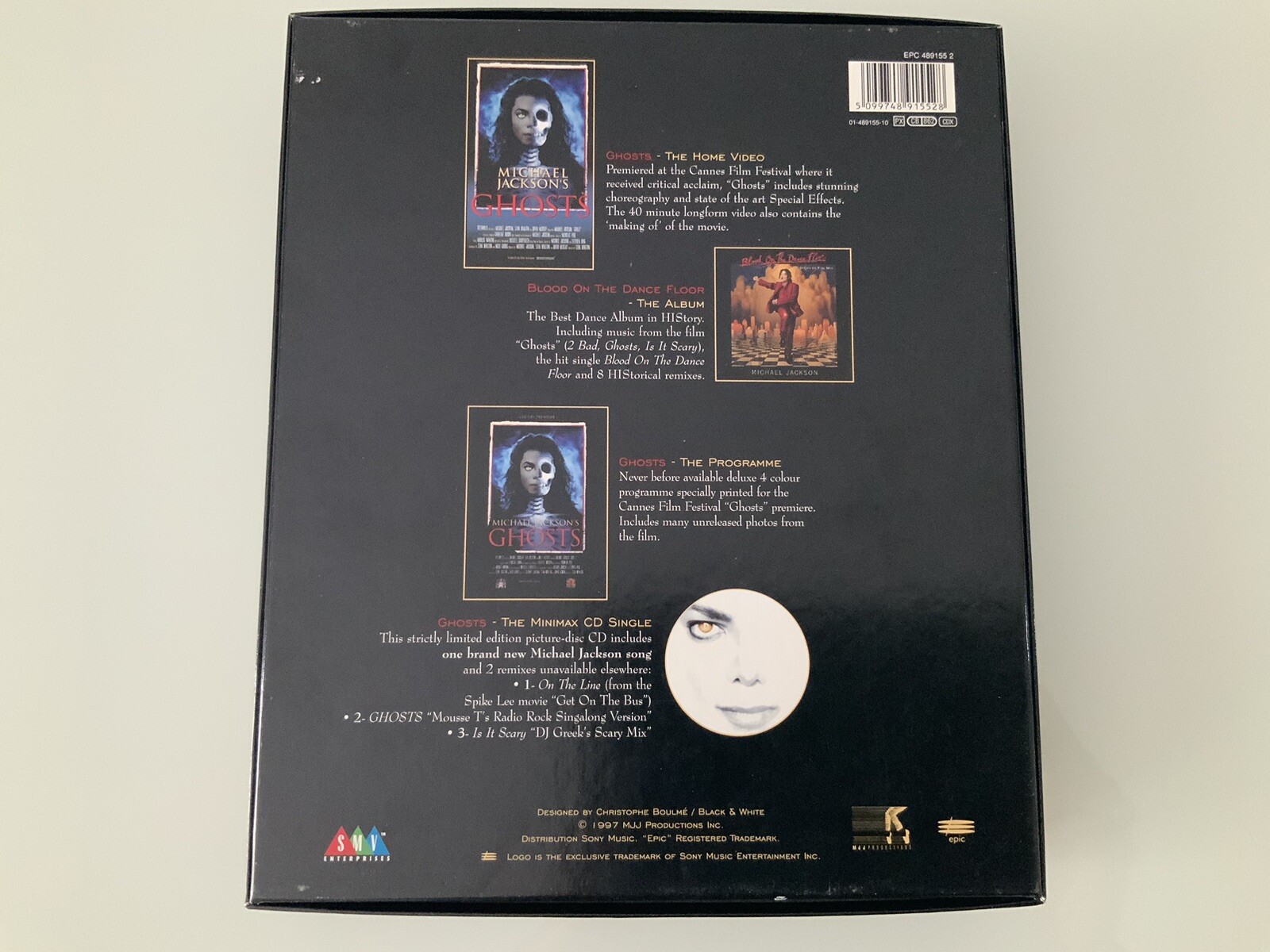MICHAEL JACKSON GHOSTS DELUXE COLLECTOR BOX SET LIMITED EDITION | eBay