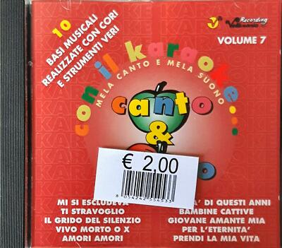Mela Canto E Mela Suono Vol. 7 Karaoke Cd | eBay