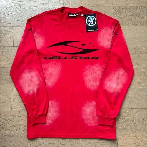 Hellstar Cursive Logo Longsleeve Black (ALL SIZES) | eBay