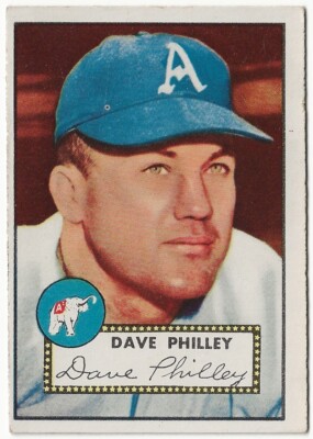 1952 Topps #226 Dave Philley Philadelphia Athletics VG-EX | eBay