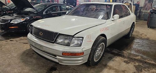 Front Bumper Assembly White/Silver Fits 95-97 LEXUS LS400 1081470 | eBay