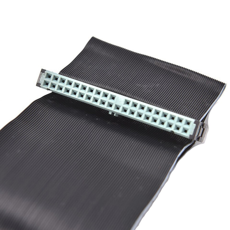 18" Ultra ATA 66/100/133 IDE 40 Pin (80 Wire) Flat Ribbon Cable w/ 3 ...