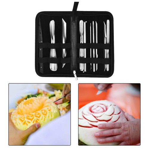 10Pcs Kitchen Carving Tools Modeling Cake Slicing Watermelon Garnishing ...