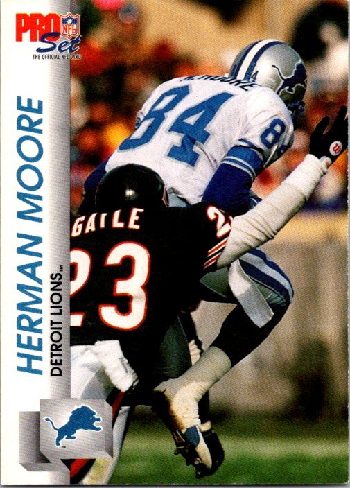 1992 Pro Set - #495 Herman Moore for sale online | eBay