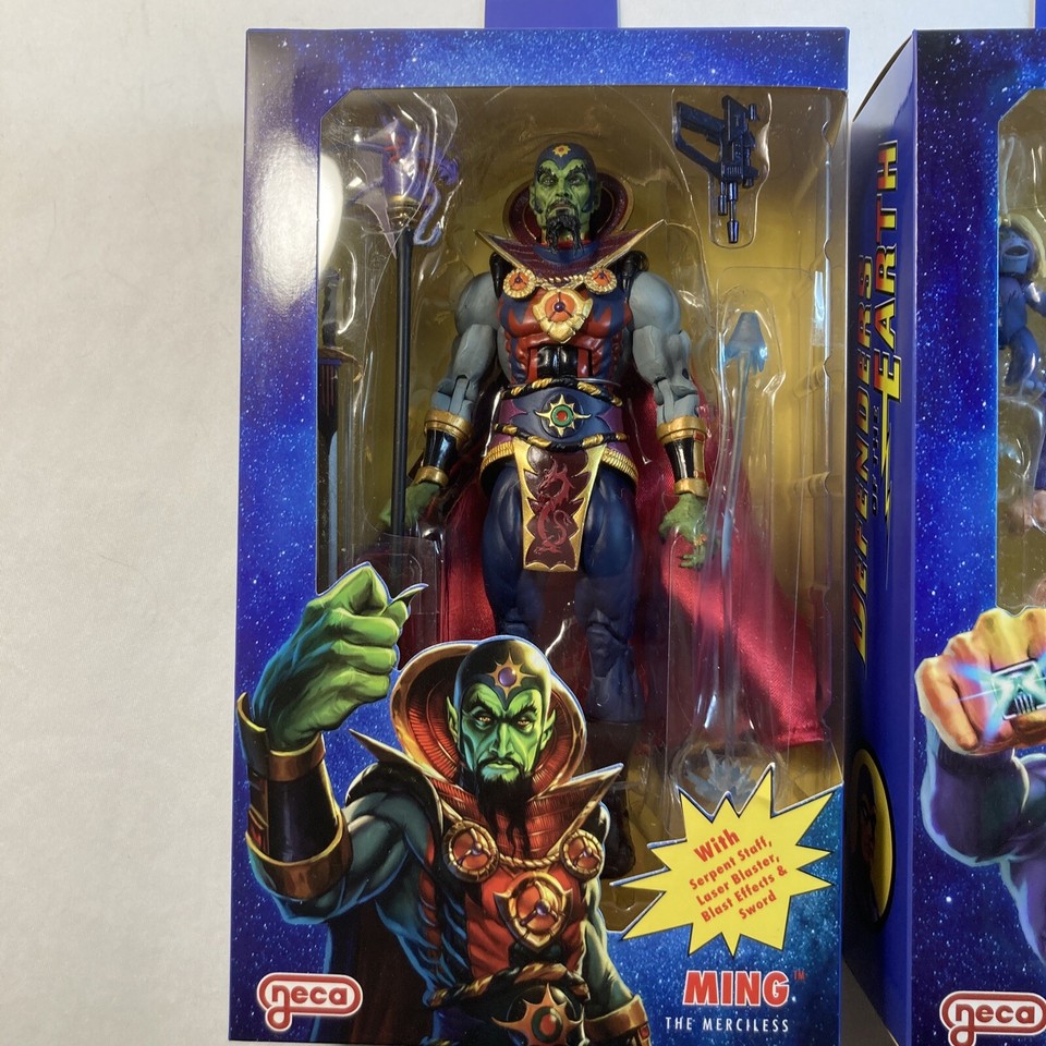 NECA Defenders of the Earth Series FLASH GORDON with MING and THE ...