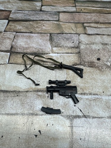 Metal Non Firing Mp5 Machine Gun Toy Mini 2 Inches With Stock And ...