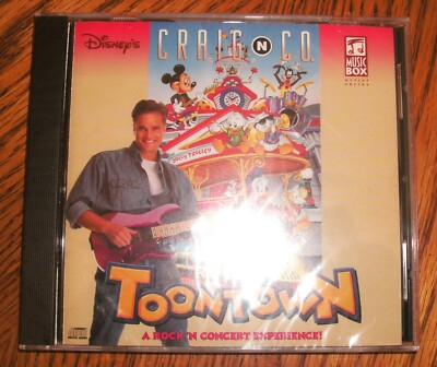 Craig'N'Co - Rock'N'Toontown (CD, Walt Disney/Music Box) Brand NEW ...
