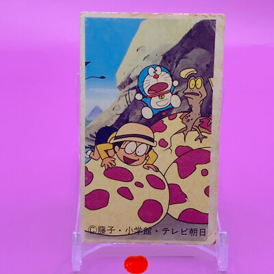 Doraemon Card Retro Menko Fujiko F Fujio Made In Japan Shogakukan F/S a ...