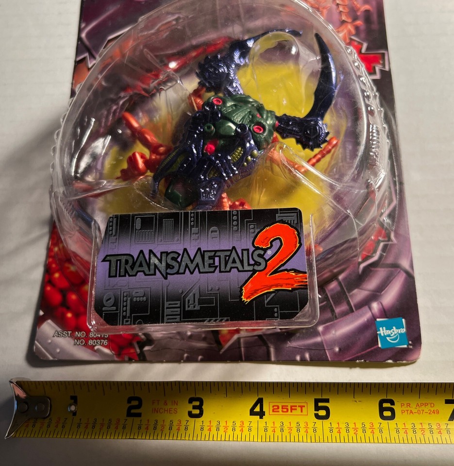 HASBRO TRANSFORMERS BEAST WARS TRANSMETALS 2 SCAREM EVIL PREDACON 🔥 | eBay