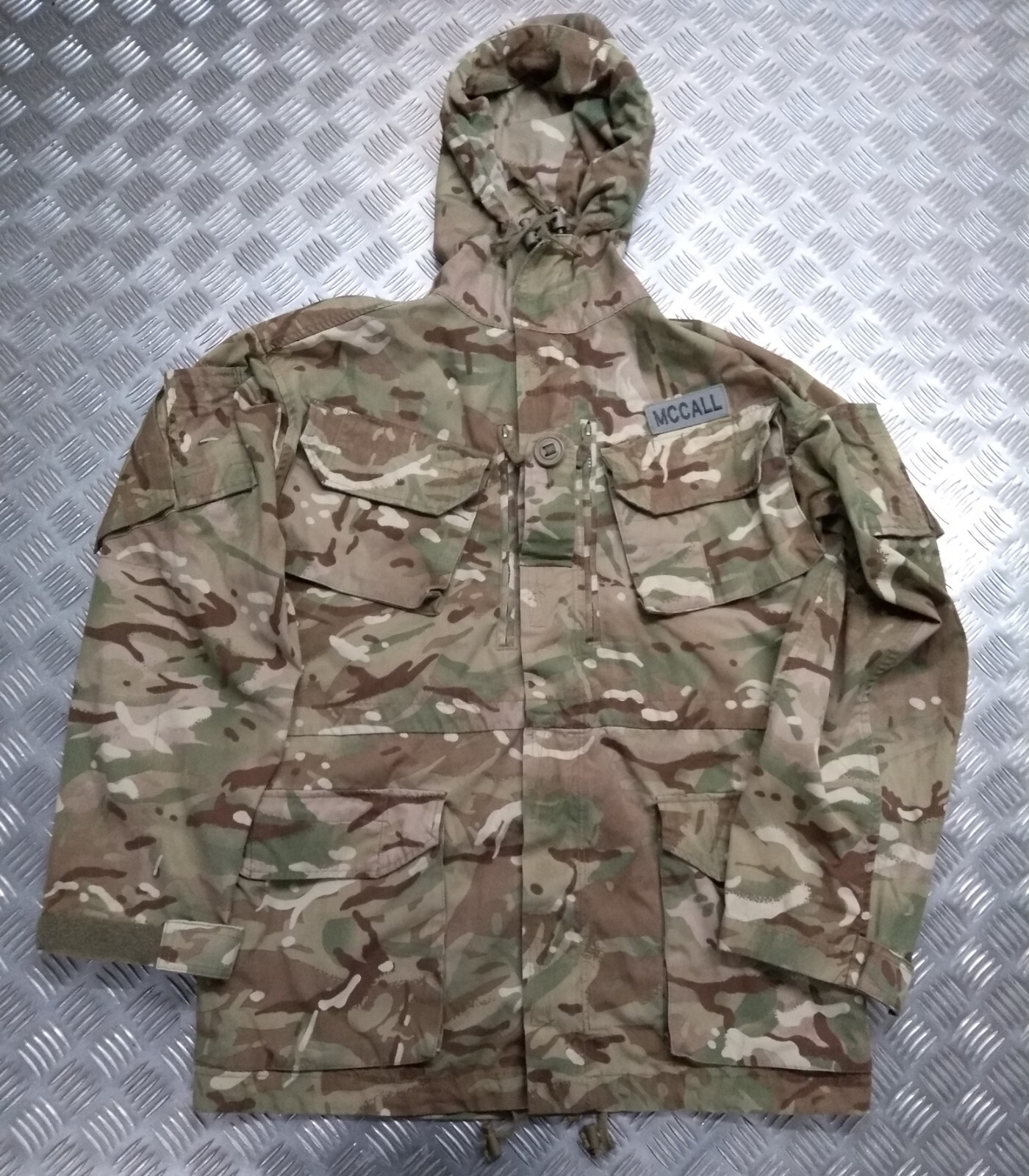 MTP Smock Windproof British Multi Terrain Patten Camouflage Hooded ...