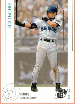 Ichiro Suzuki 2002 Topps Ten Hits | eBay