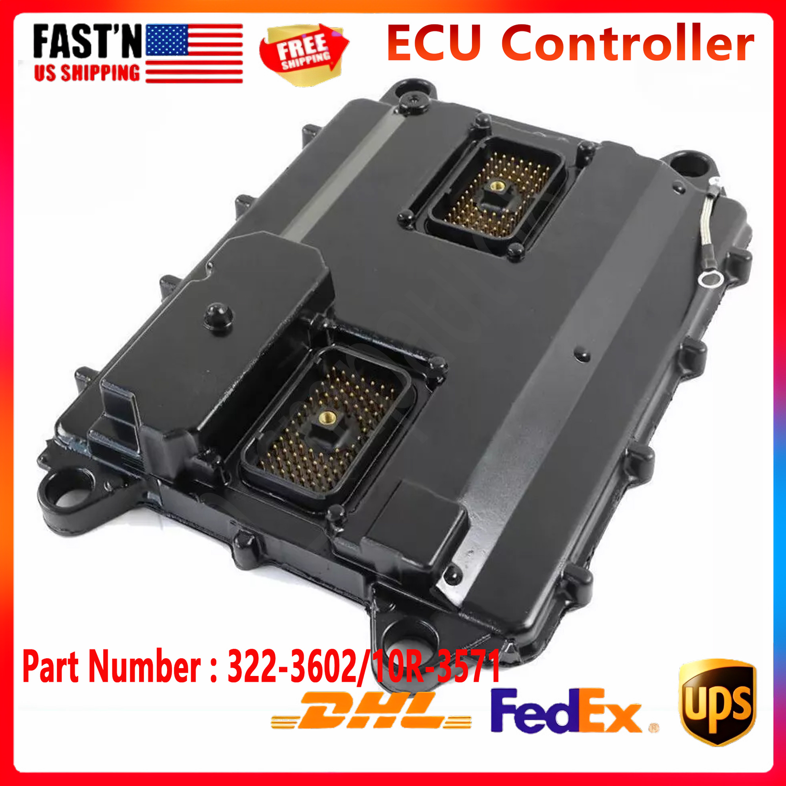 322-3602 10R-3571 348-2377 ECU ECM Controller for Caterpillar 3126 C7 ...