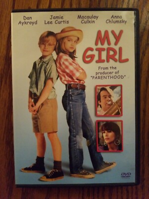 My Girl (DVD 1998) Anna Chlumsky, Macaulay Culkin Dan Ackroyd Jamie Lee ...