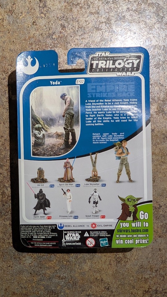 Star Wars The Original Trilogy Collection Yoda Dagobah Training OTC #02 ...