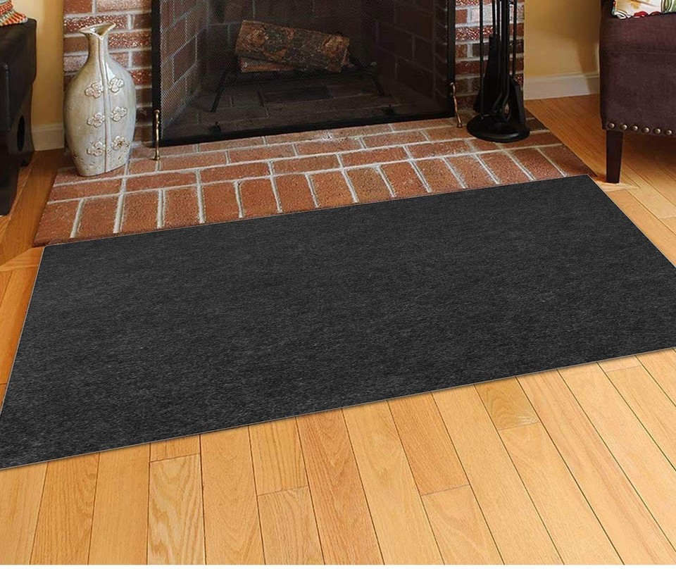 Fireplace Mat Fire Rug for Hearth Fireplace Floor Mat Fireproof Rug ...