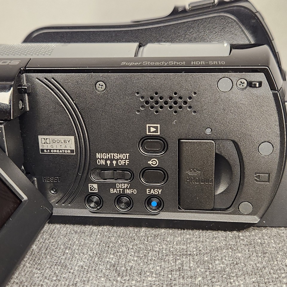 Sony Handycam Full HD Digital Camcorder 40 GB HDD Nightshot HDR-SR10 ...