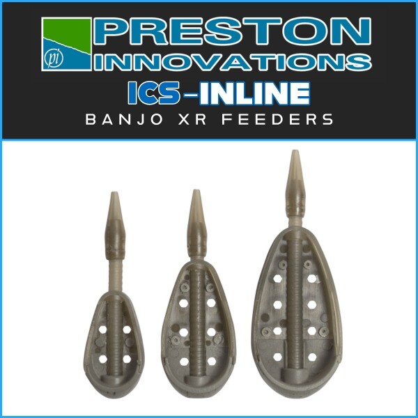 PRESTON INNOVATIONS ICS IN-LINE BANJO XR FEEDERS | NEW - FULL RANGE OF ...