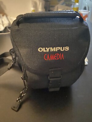 Original OLYMPUS CAMEDIA Camera Bag Carrying Case with Shoulder Strap ...