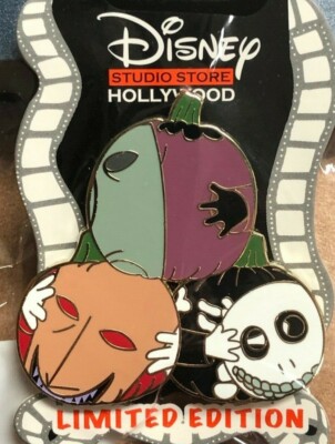 Disney NBC Lock Shock Barrel Pumpkin pin DSSH DSF Christmas LE 400 | eBay