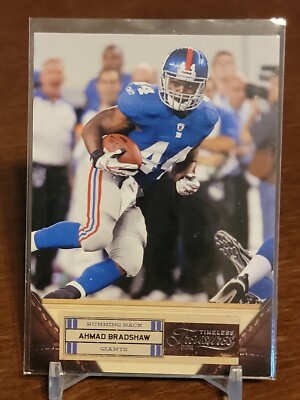 2011 Panini Timeless Treasures Ahmad Bradshaw /499 | eBay