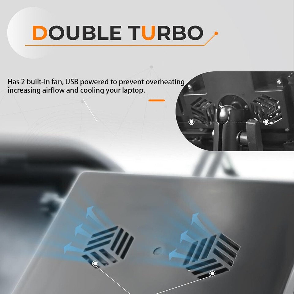 SUVAUTO Adjustable Vehicle Laptop Mount For Truck Car Van | Up to 17 ...