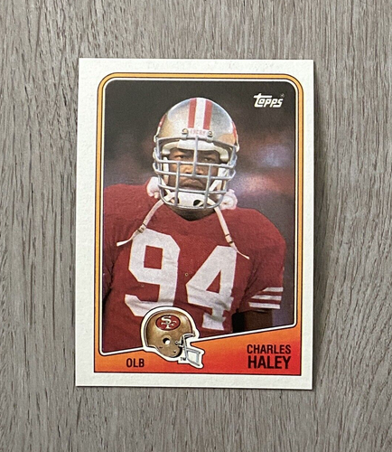 1988 NFL Topps Football | Charles Haley | #52 | San Francisco 49ers | eBay