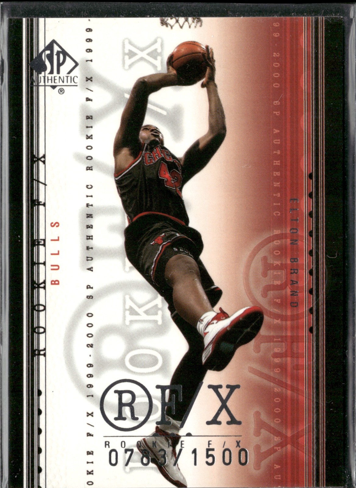 1999-00 SP Authentic - Rookie F/X Elton Brand #91 /1500 (RC) for sale ...