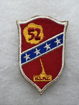 WW2 US 52nd Marine Corps Defense Battalion Patch (Z283 | eBay