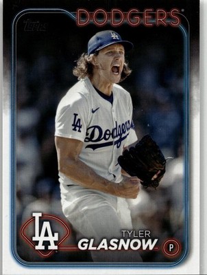 2024 Topps Update - Companions to Oversized #US300 Tyler Glasnow | eBay