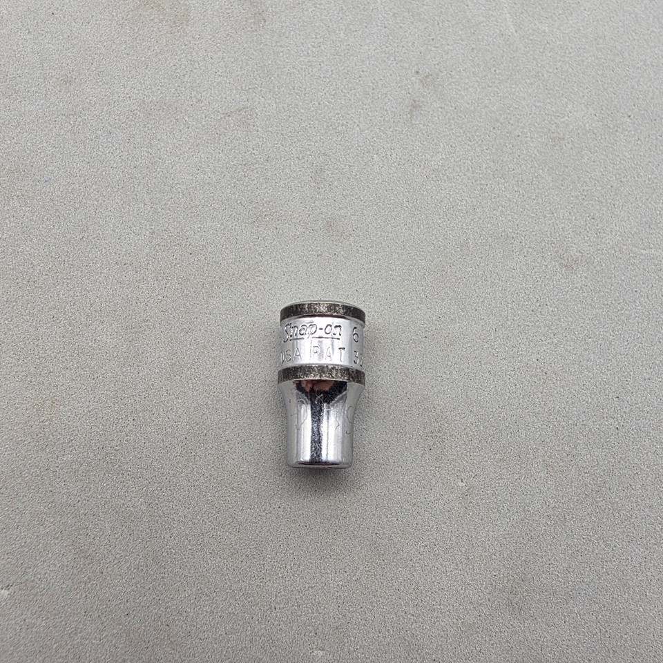 Snap On Tools TMM6 6mm Metric Flank Drive Shallow Socket 1/4" Drive 6 Point USA | eBay