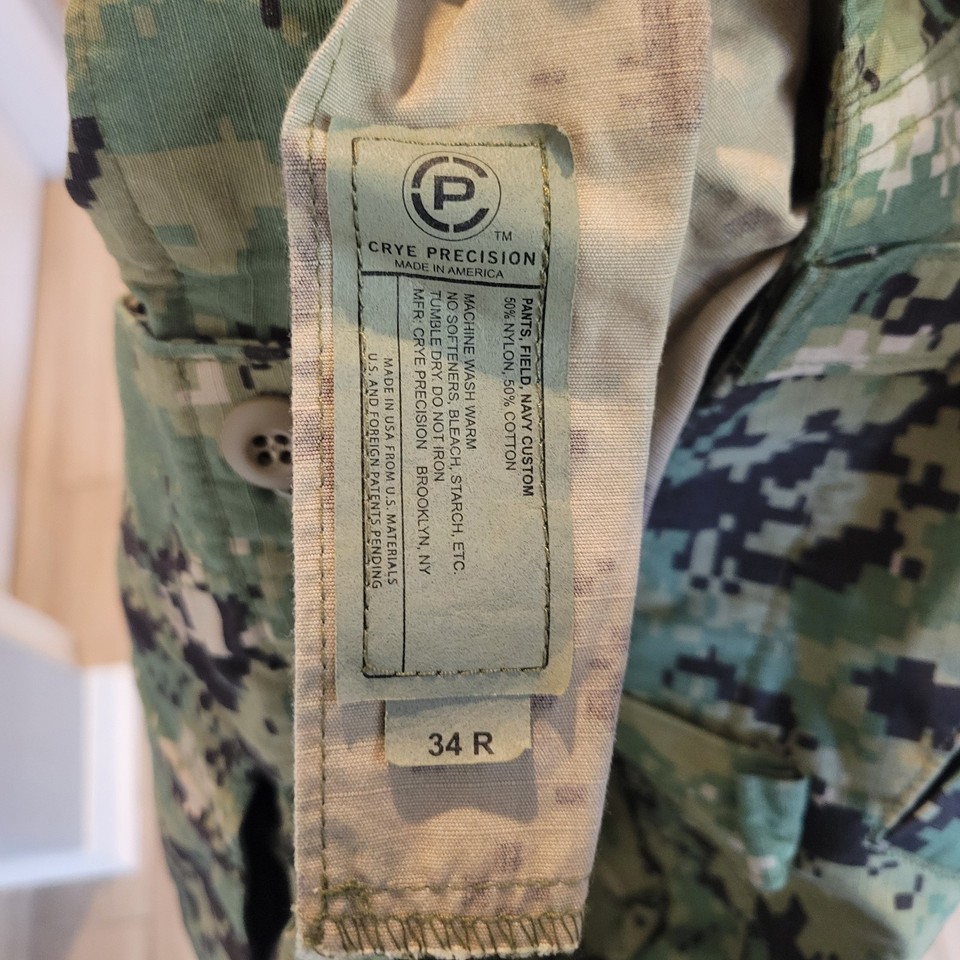 Crye Precision AOR2 Field Pants 34R Navy Seal DEVGRU | eBay