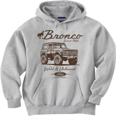 Ford Bronco Hoodie Sweatshirt Mens Clothing Apparel Gifts Accessories ...