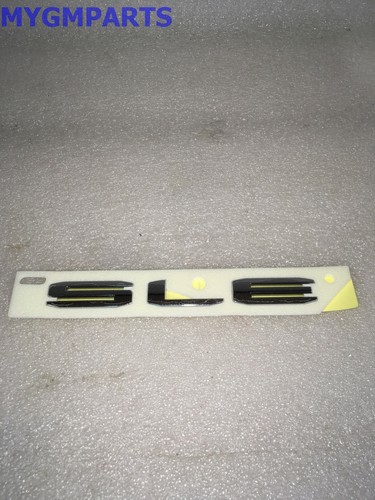 GMC SIERRA CHROME "SLE" TAIL GATE EMBLEM LOGO 2019-2020 NEW OEM GM ...