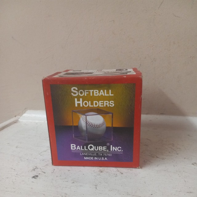 24 Softball Cube Display Cases by BallQube for sale online | eBay